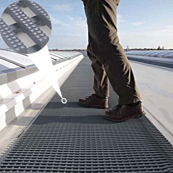 Roof Walkway Protection Mats Durable & Slip-Resistant Solution